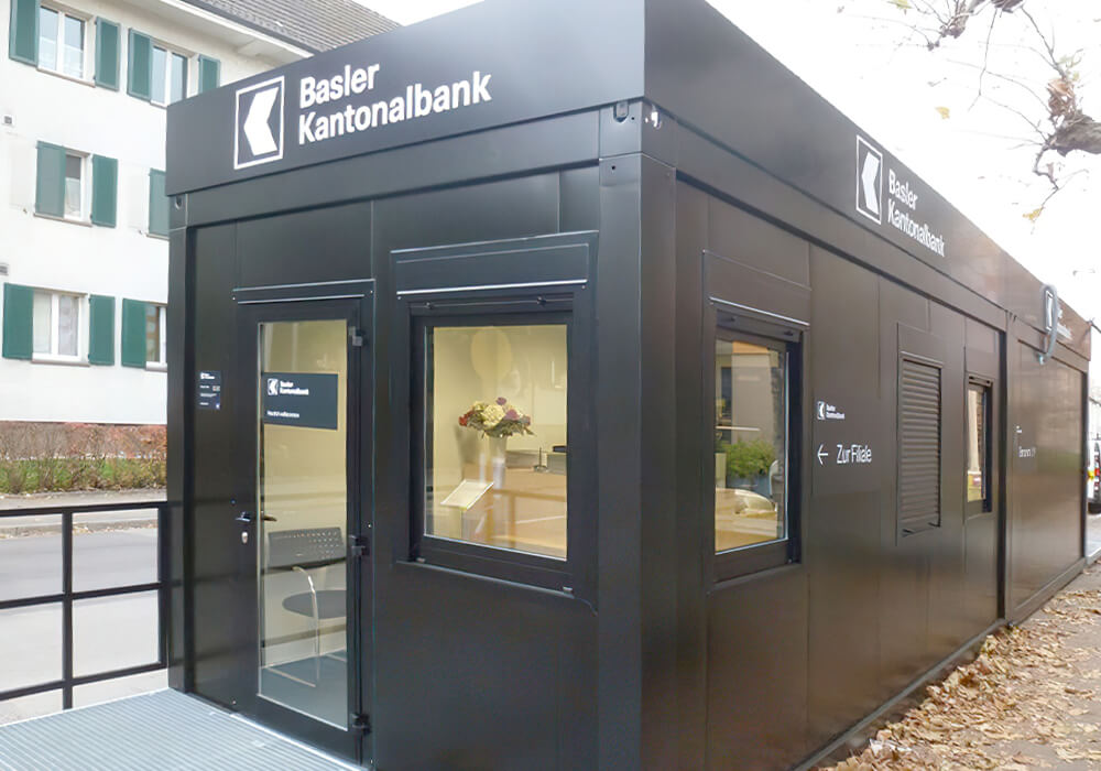 Prefabricated modules for commercial activities - Metalbox