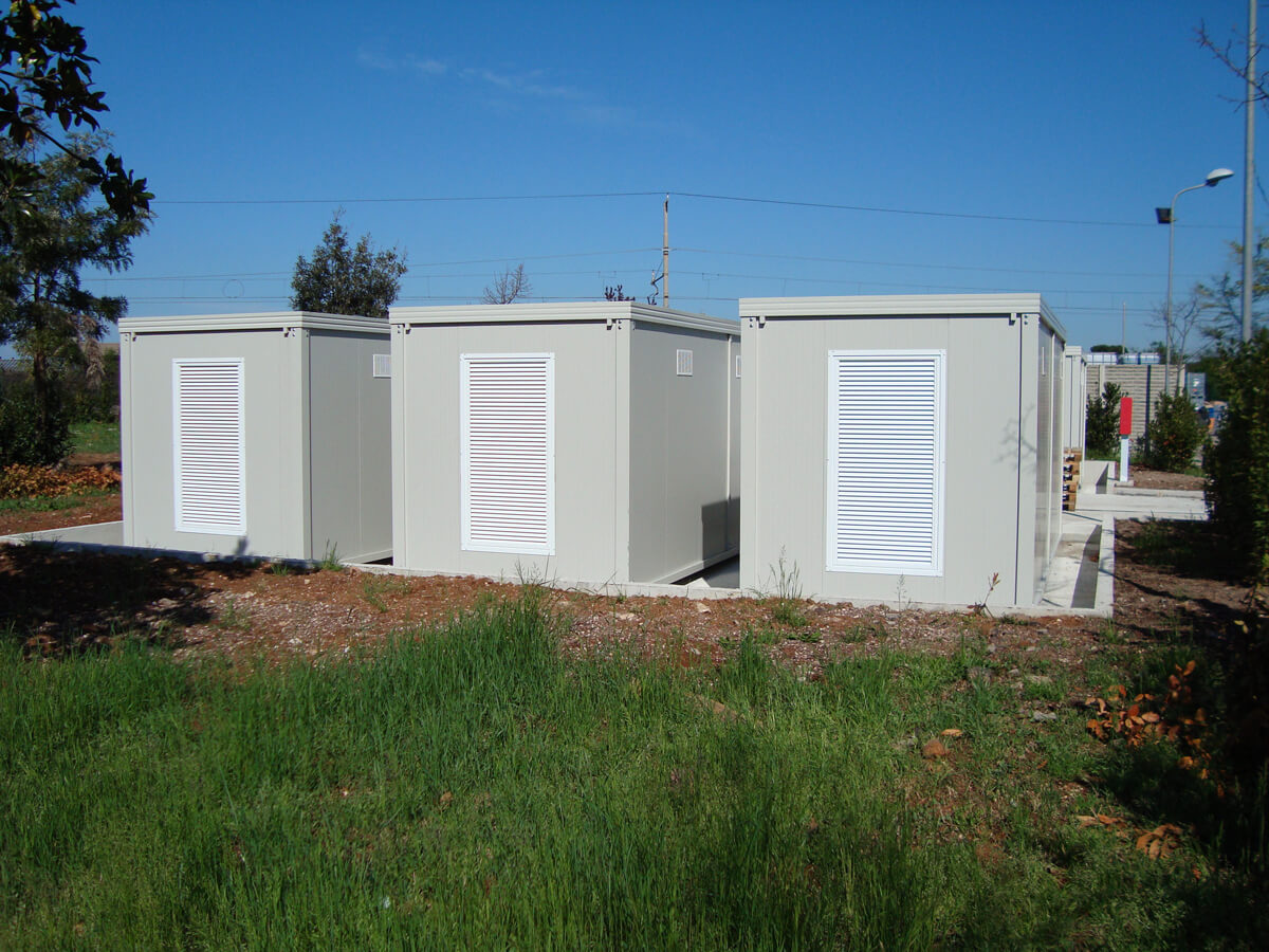 Moduli prefabbricati per il settore ecologico - Metalbox