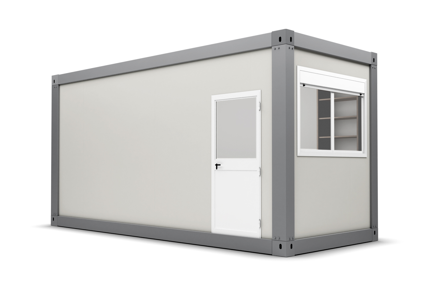 Edilflex Prefabricated Module Metalbox. Buy and Rent